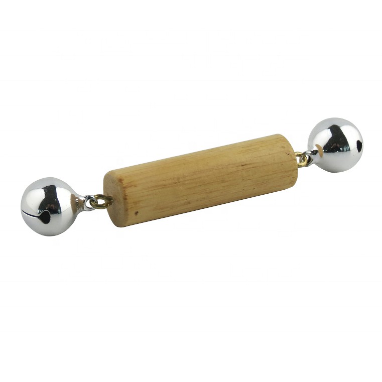 แท่งกระดิ่งเพื่อฝึกคว้าและกำ Cylinder Rattle with Bell | Shopee Thailand