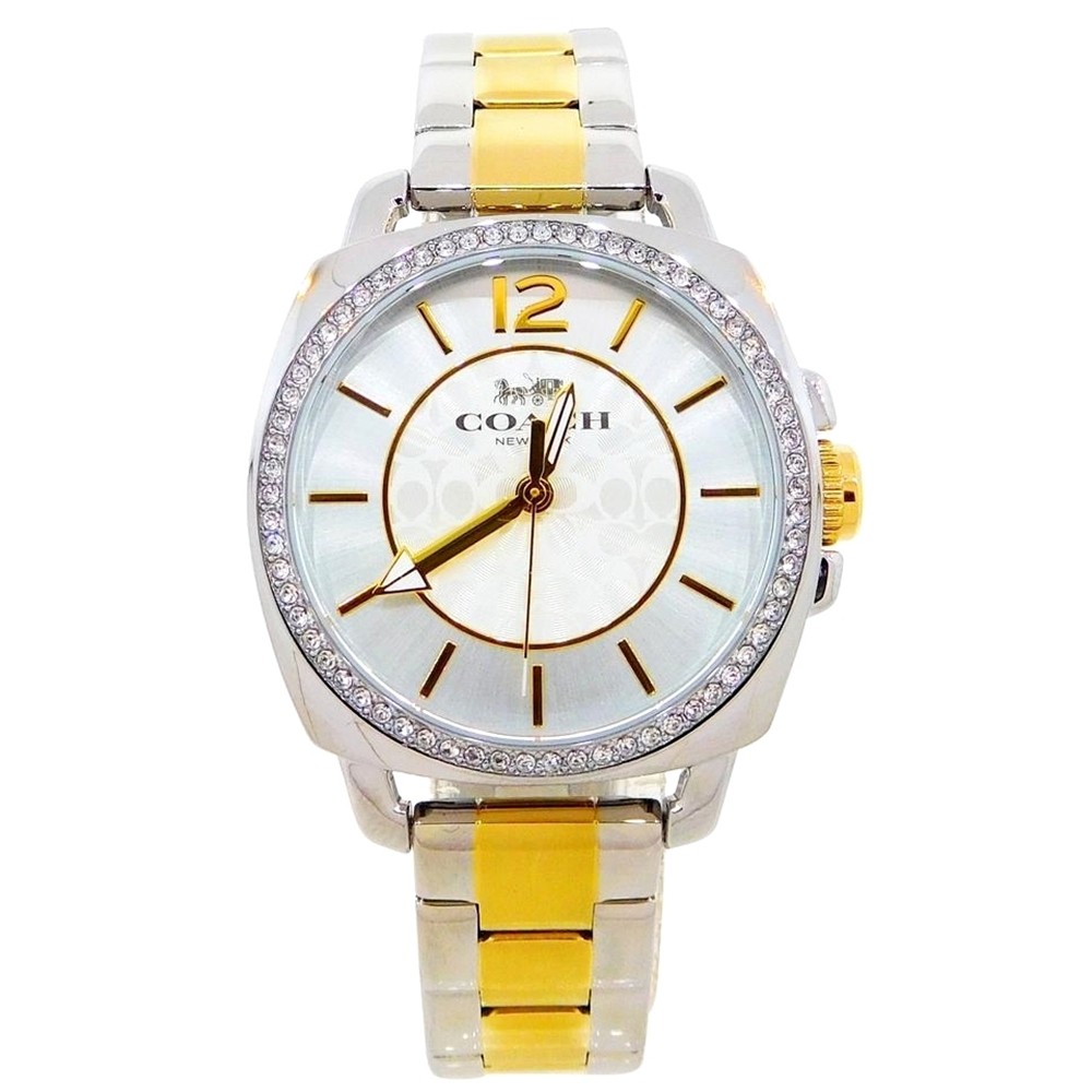 Coach 14503131 Ladies Boyfriend Multi-Function Rose Gold-Tone Watch ...