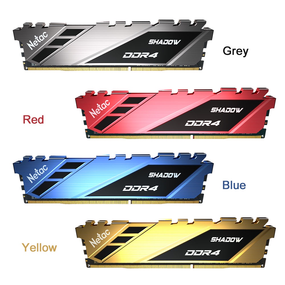 Netac Ram DDR4 Memoria Ram DDR4 16gb 8gb DDR4 3200mhz 2666mhz 3600mhz Memory Heatsink XMP for PC ...