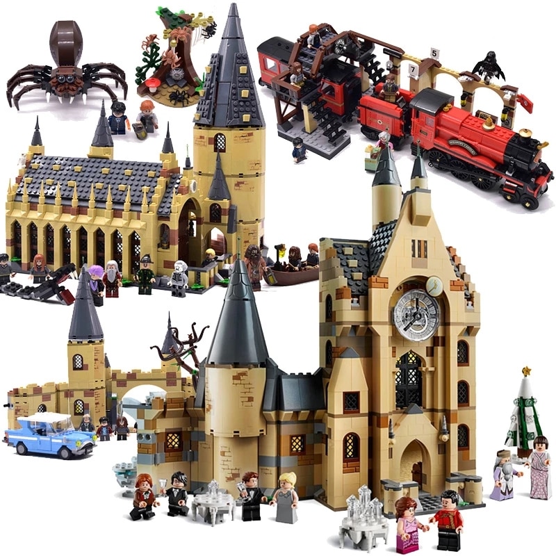 NEW Harris Magic Castle Building Blocks Brick Cartoon Action Figure ...