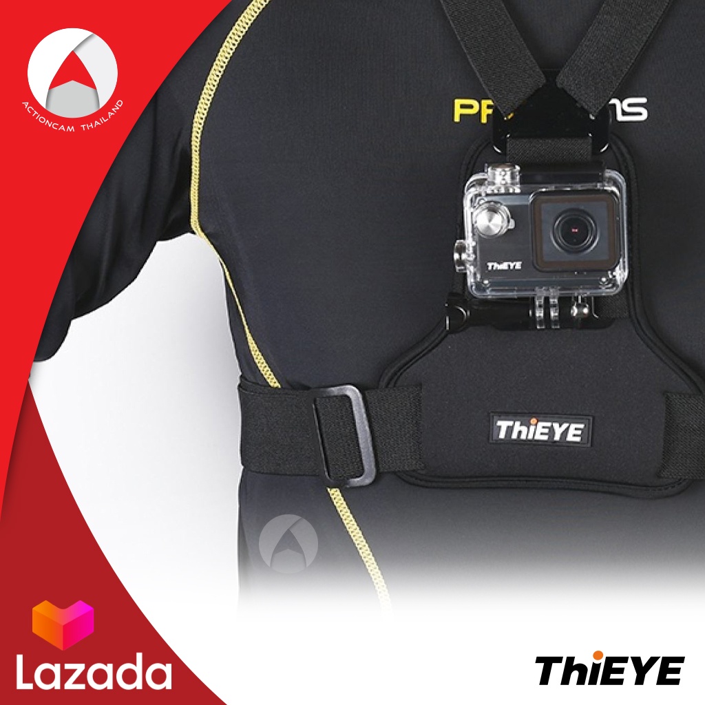 ThiEYE Chest Harness (ThiEYE,SJCAM,Gopro) อุปกรณ์กล้อง อุปกรณ์เสริม ...