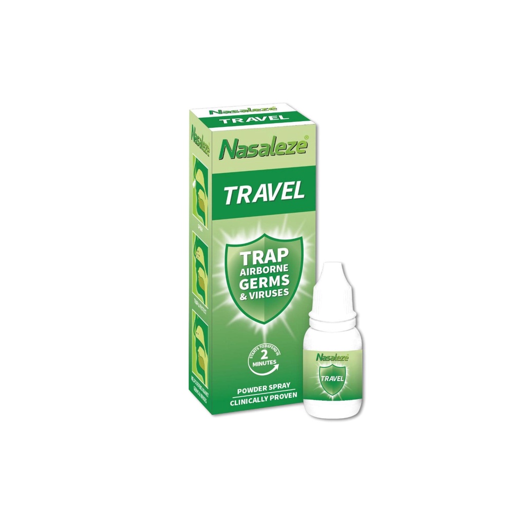 Nasaleze Spray สเปรย์พ่นจมูก นาซัลลีส ป้องกันไวรัส สีฟ้า Nasaleze ...