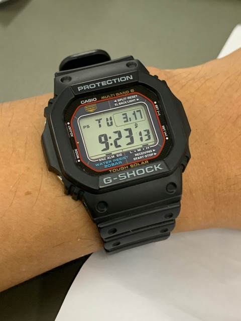 Casio G-Shock Multi-Band 6 Tough Solar Black GWM5610-1 - photosynacid ...