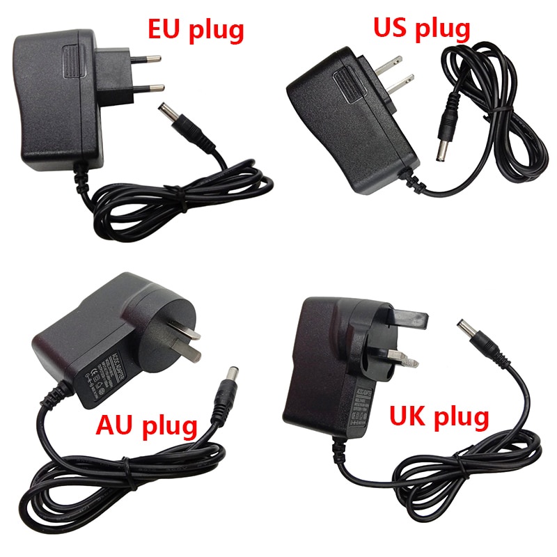 8V 1A 1000mA AC DC Power Adapter Converter Switching 8V Supply EU US UK ...