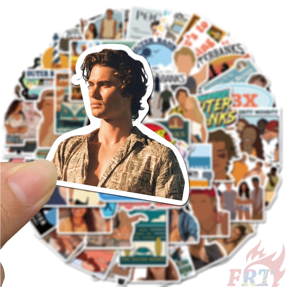 100Pcs/Set Outer Banks Series A สติ๊กเกอร์ DIY Fashion Waterproof ...