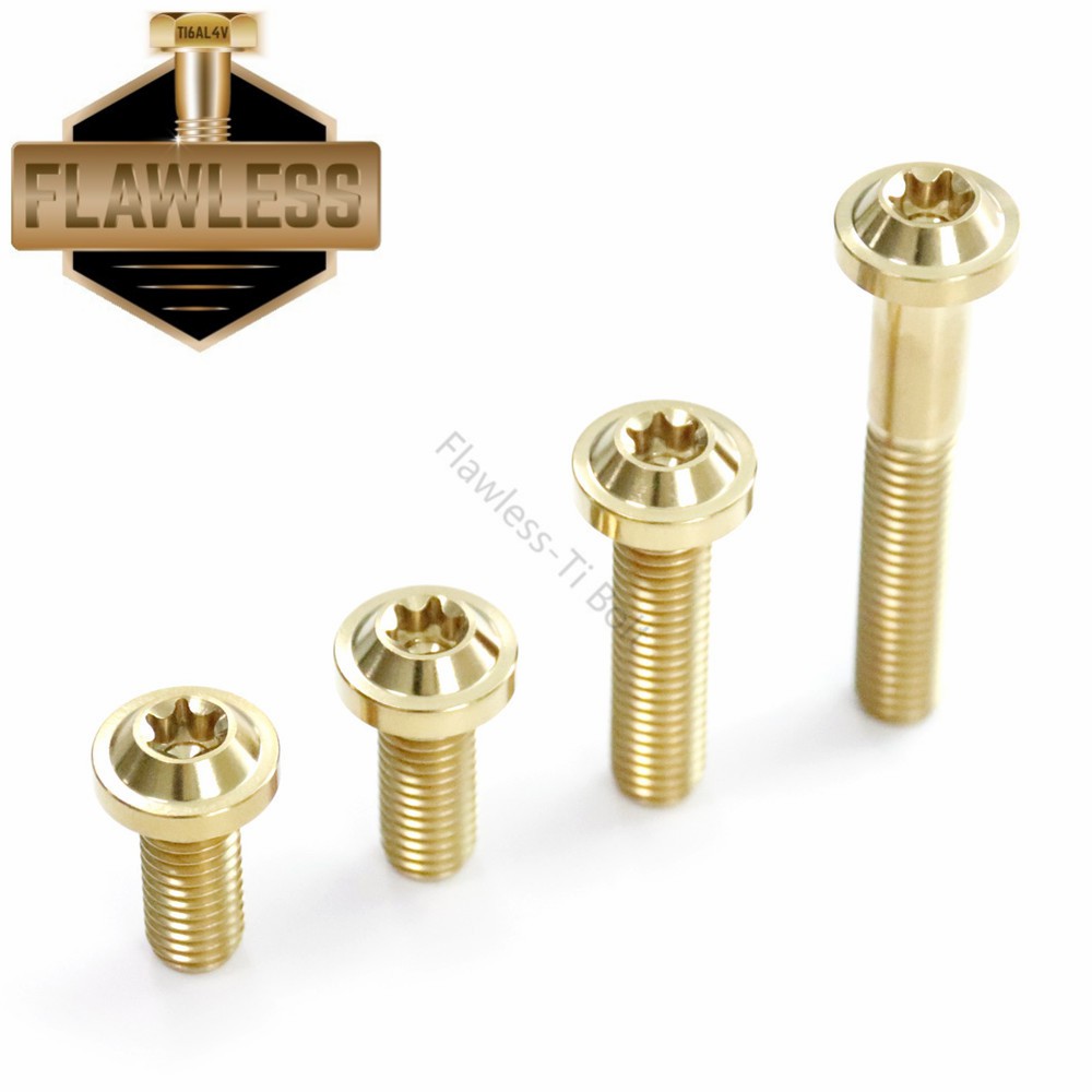Flawless-Ti Gr5 Titanium Alloy Brake Caliper Bolt Radial Caliper Bolt ...