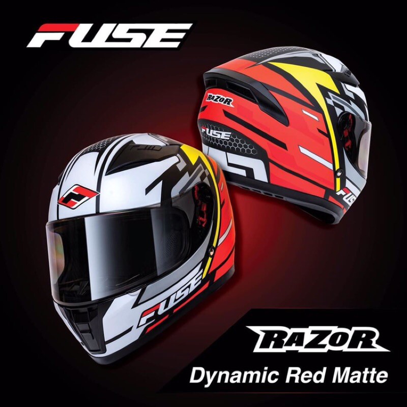 หมวกกันน็อคFUSE RAZOR - puyminburi - ThaiPick