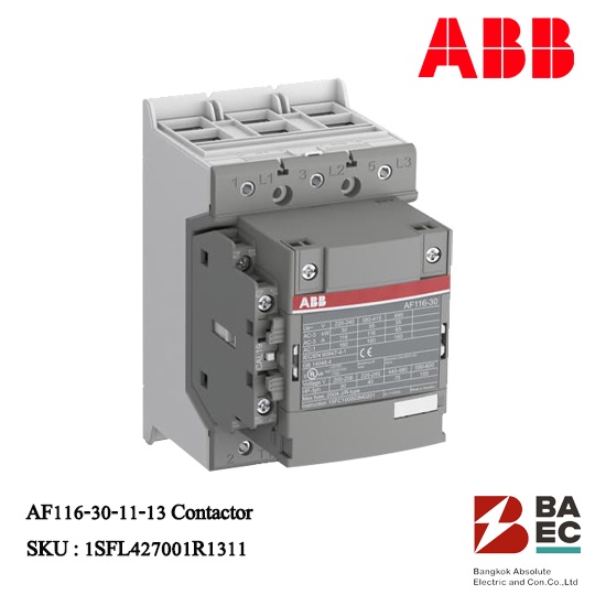 ABB Contactor AF116-30-11-13 100-250VAC/DC | Shopee Thailand