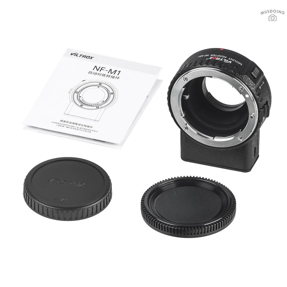 ã€ musdã€‘Viltrox NF-M1 Auto Focus Lens Mount Adapter Support VR EXIF Transmitting Compatible ...