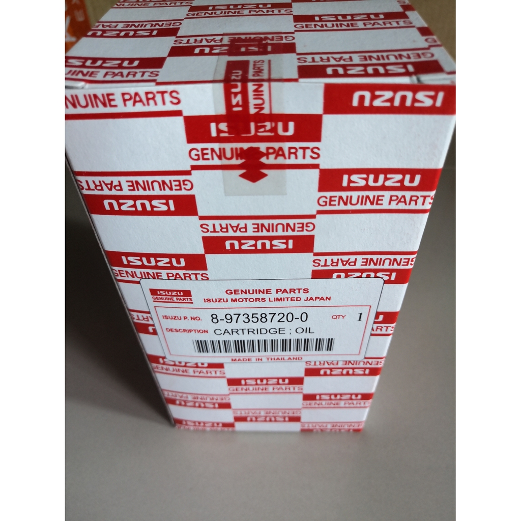 กรองน้ำมันเครื่อง แท้ศูนย์ สำหรับรถ Isuzu รุ่น D-Max Common rail และ Mu ...