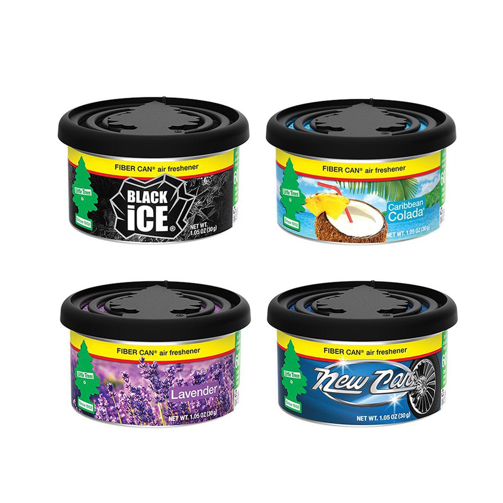 Little Trees Fiber Can น้ำหอมปรับอากาศแบบกระป๋อง มีให้เลือก 4 กลิ่น ...