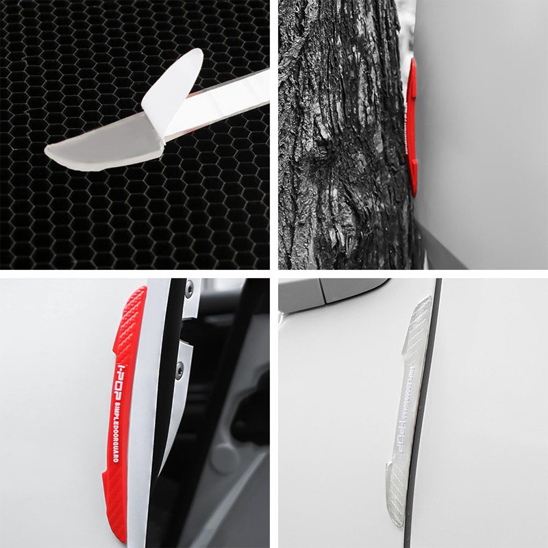 6 pcs Universal thick Car Door Anti Collision Strip Rubber Edge ...