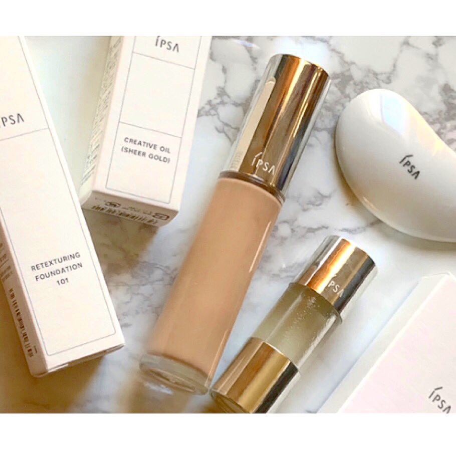 IPSA Retexturing Foundation SPF25PA 25mL. Creative Oil 15mL. - girlbeautymall - ThaiPick