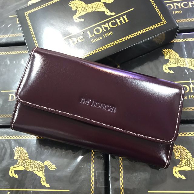กระเป๋าสตางค์ De'Lonchi หนังแท้ พร้อมกล่อง - glofza_1 - ThaiPick