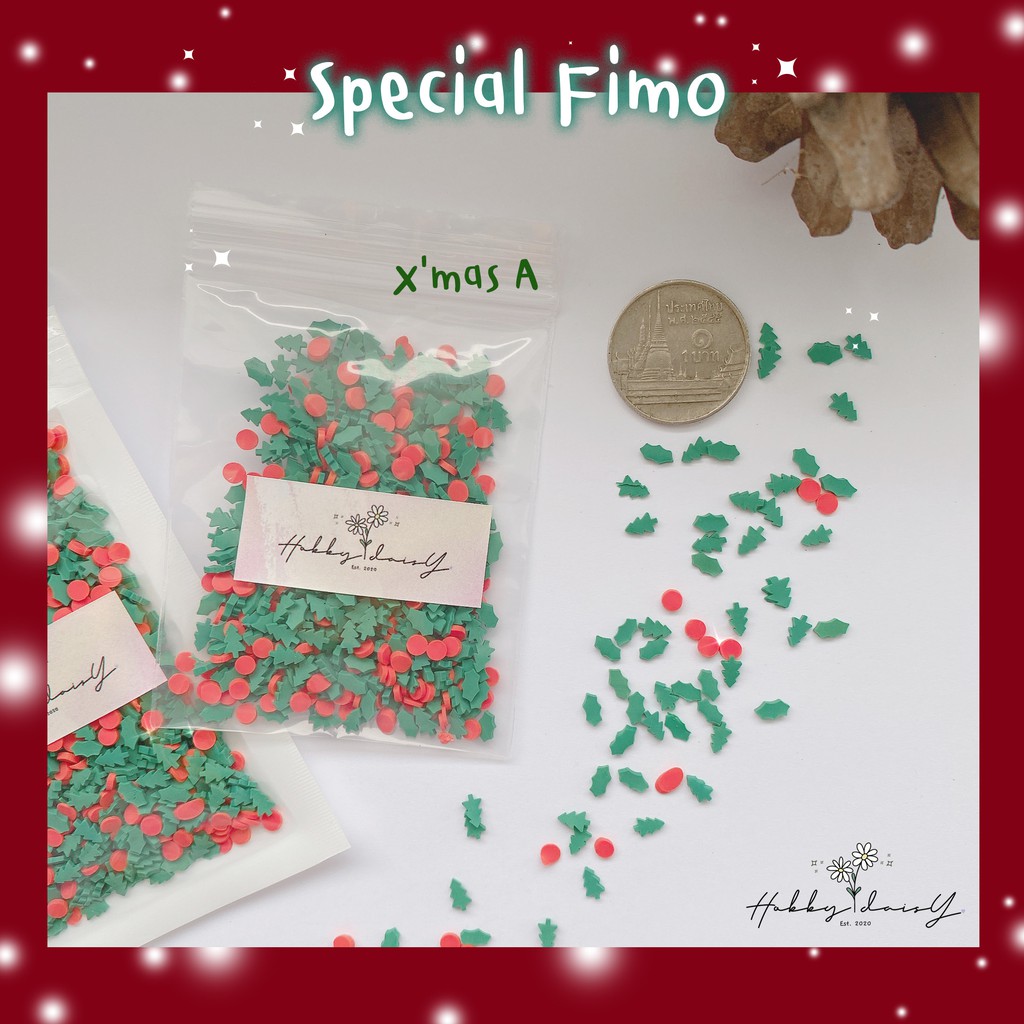 Fancy Fimo Christmas ฟีโม่ธีมคริสต์มาสสุดน่ารัก - hobbydaisy - ThaiPick