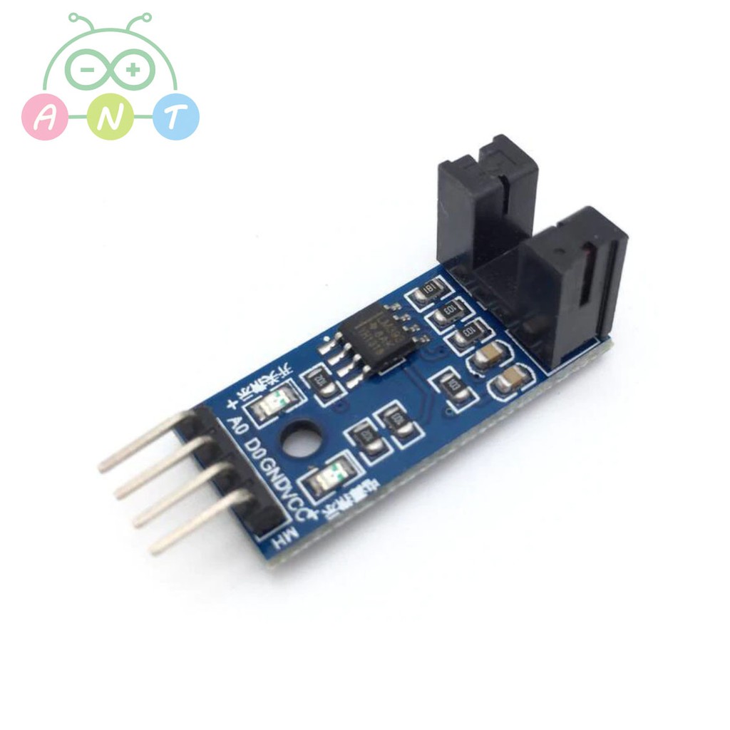 พร้อมส่ง-Slot Type IR Optocoupler Speed Sensor Module LM393 for Arduino ...