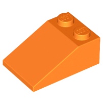 Lego part (ชิ้นส่วนเลโก้) No.3298 Slope 33 3 x 2 - brickzme - ThaiPick