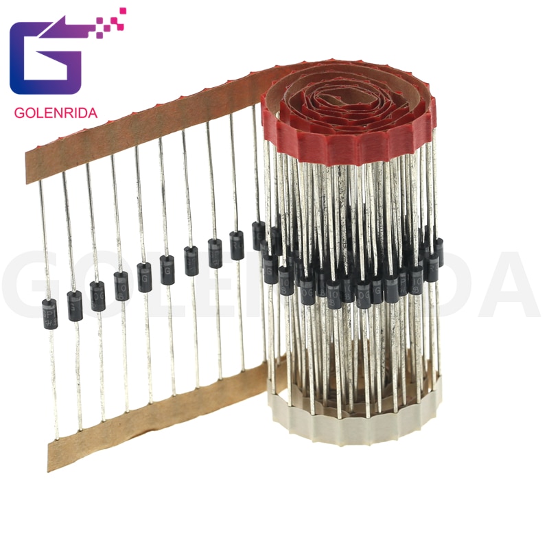 1 N5817 In5817 Fazer - 41 1 A 20 V Diodo Schottky 100 ชิ้นสําหรับรถ ...