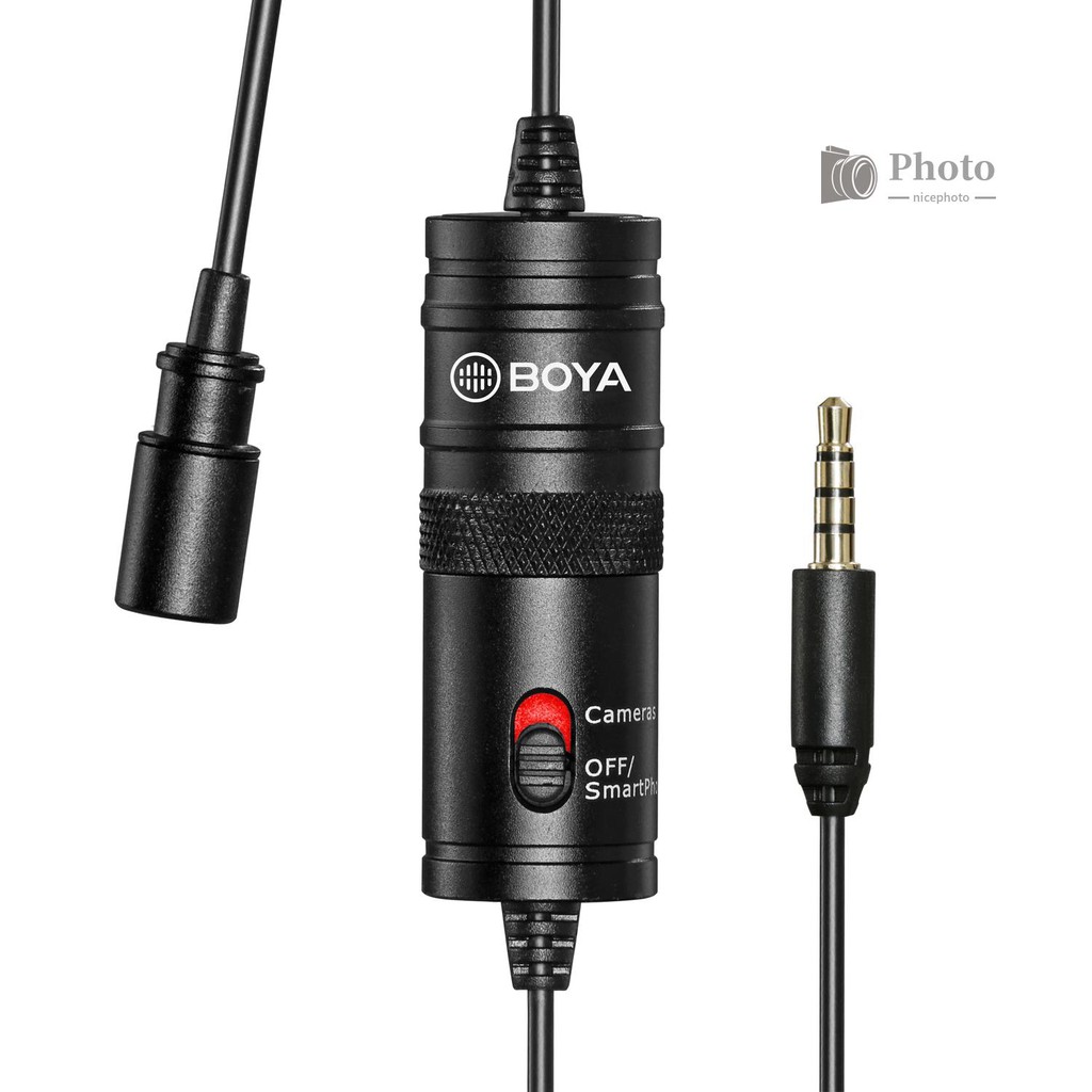 Boya By - M 1 ไมโครโฟนสําหรับกล้อง Dslr 6 5 S 5 4 S 4 - nicephoto.th ...