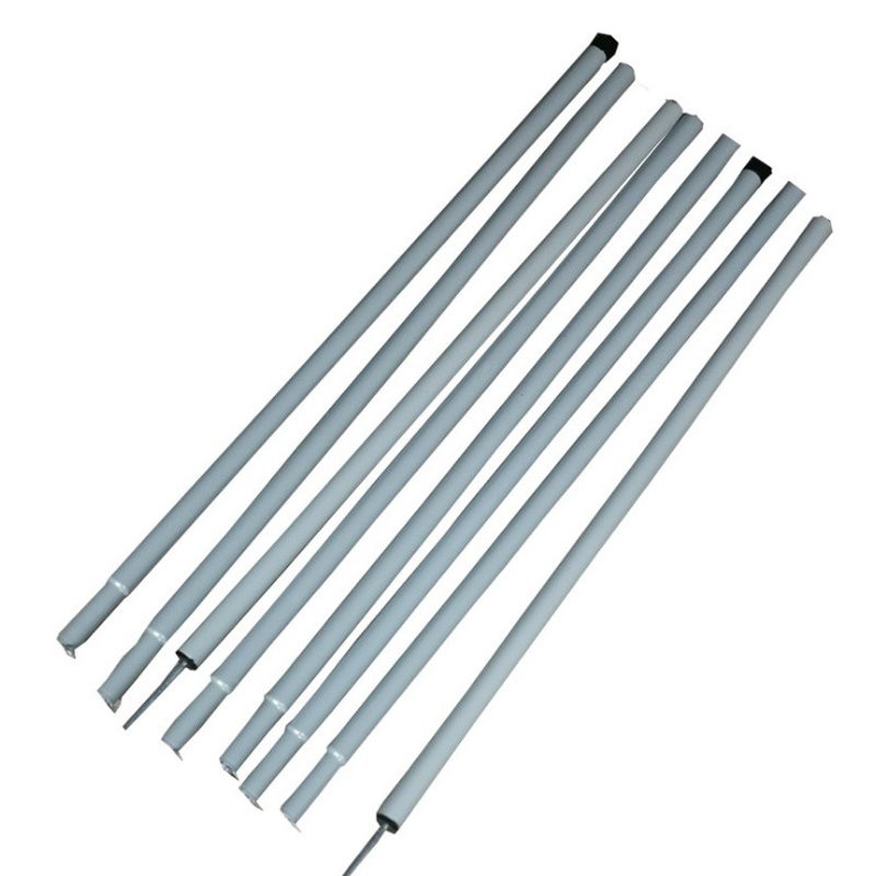 Two Canopy Poles8Section Support Rod Tent Foyer Bracket2M Thick ...