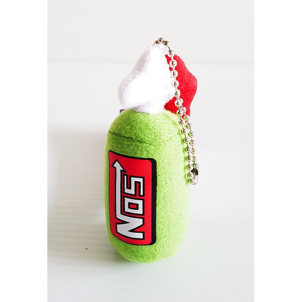 พวงกุญแจผ้า รูปขวด JDM Racing NOS - autoracesurabaya.th - ThaiPick