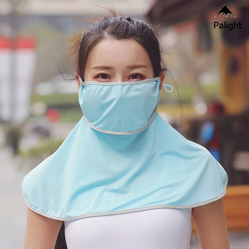 PA Face Cover Scarf Quick Drying Breathable UV Protection for Women ...