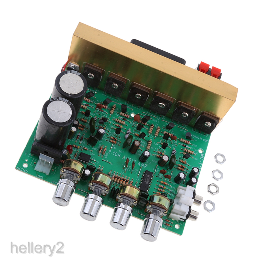 200 W 2.1 Channel Subwoofer audios Amplifier Board High Power DIY ...