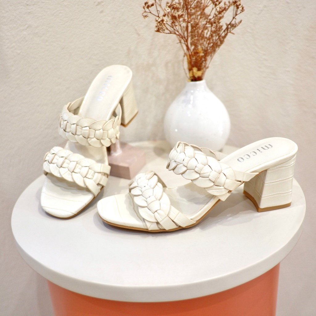 MICCO รองเท้าแตะส้นสูง รุ่น 3194-30 - miccoshoe - ThaiPick