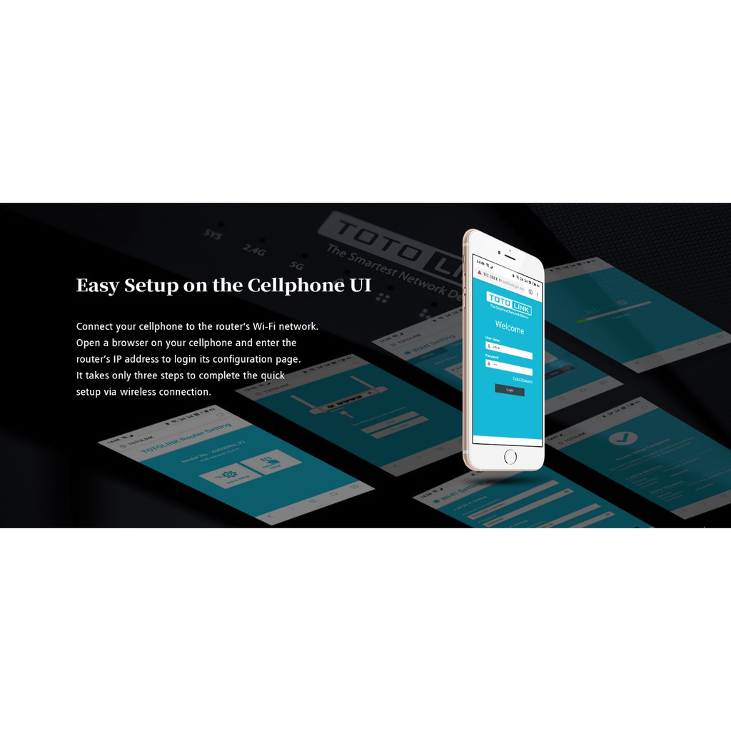 (ประกัน LT KingIT) Totolink A3002RU-V2 AC1200 Wireless Dual Band ...