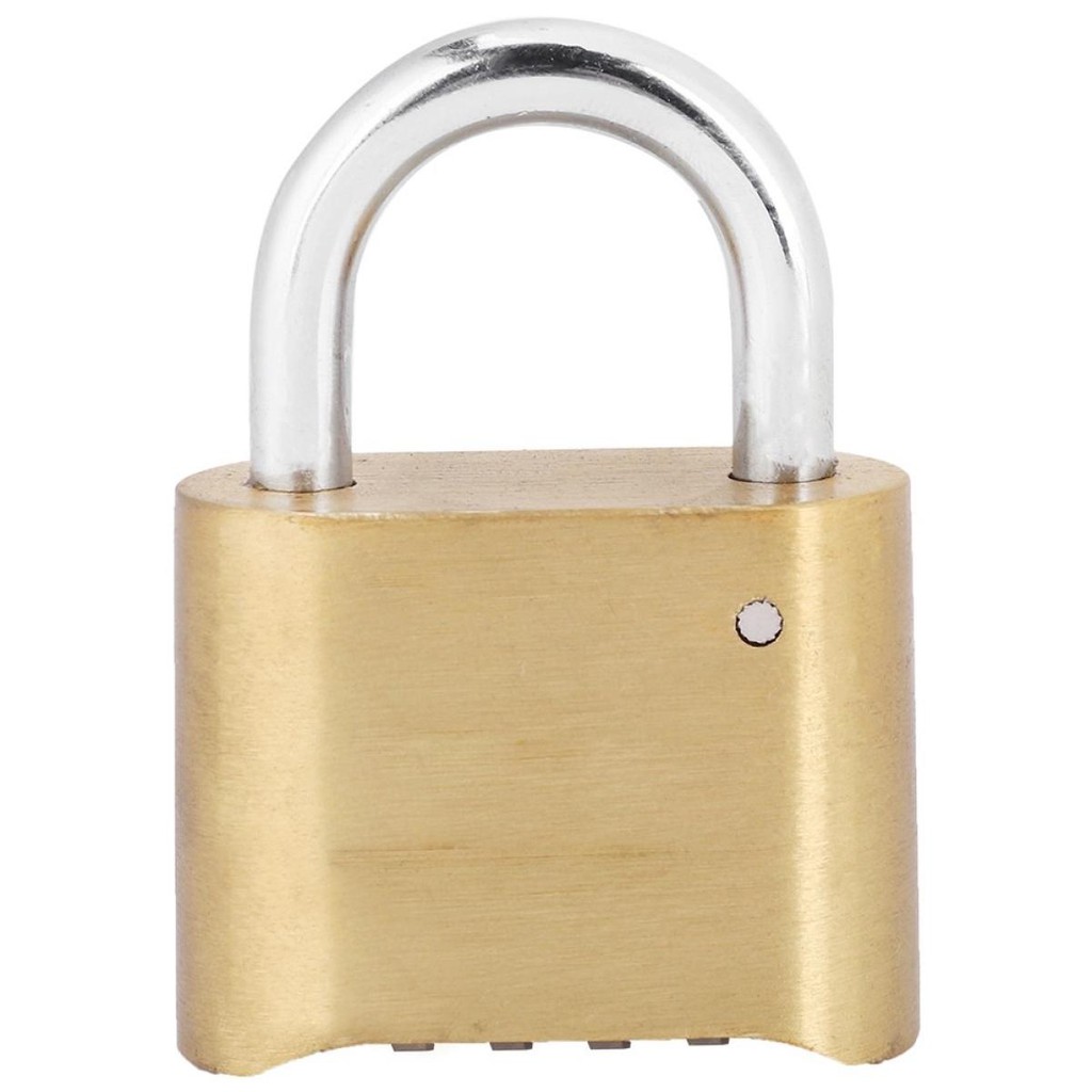 Strong Hardened PinCode Number Padlock (4 Digit physical Dial Code to ...