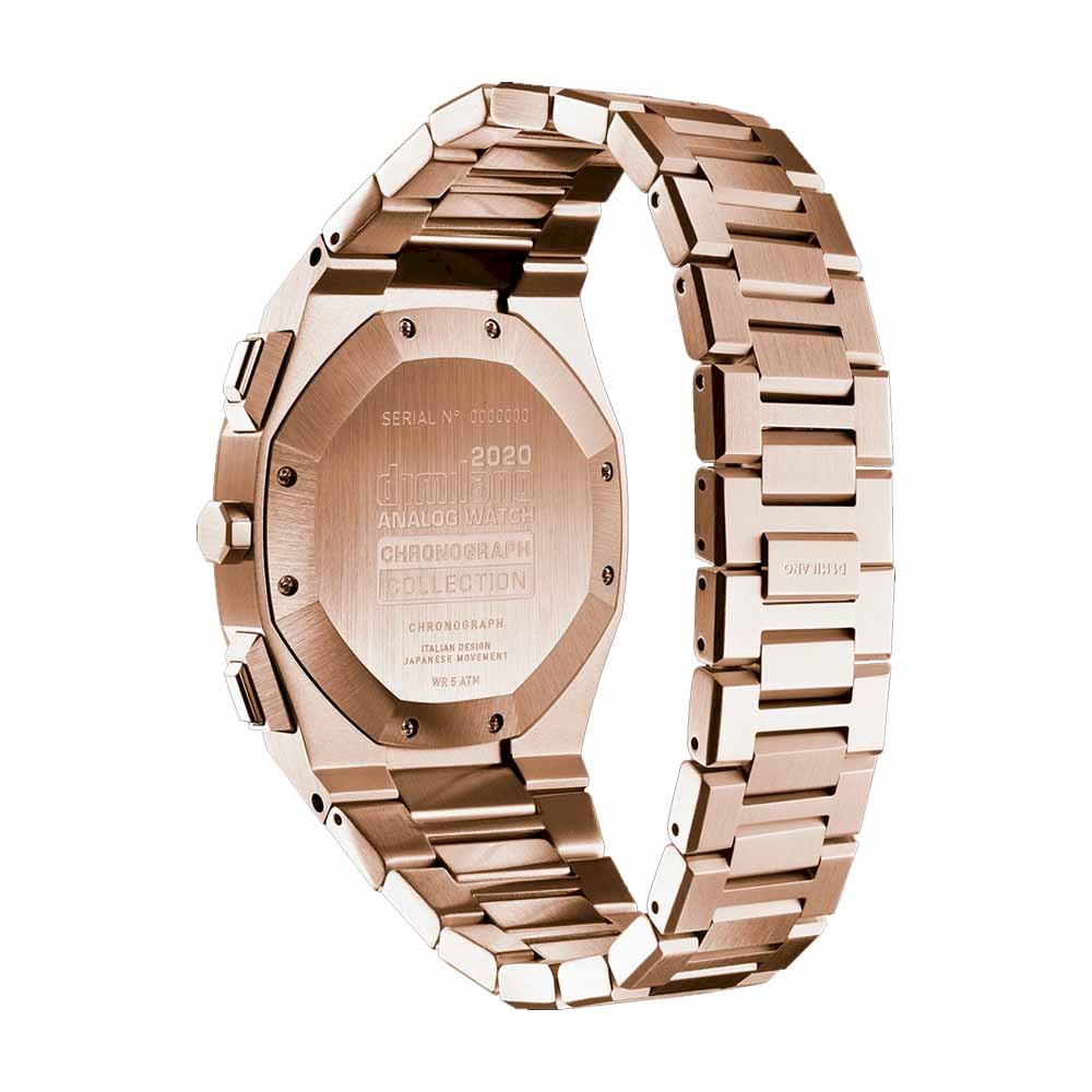 D1 milano Chronograph D1-CHBJ04 41.5mm หรูหราเงาวับจับตา ทรง A.P ...