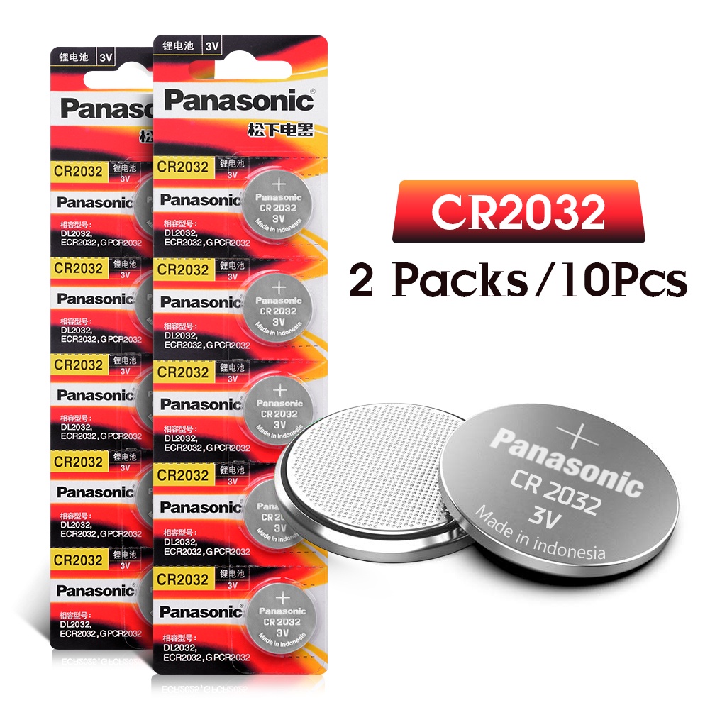 10pcs new battery cr2032 3v button cell coin batteries for watch ...
