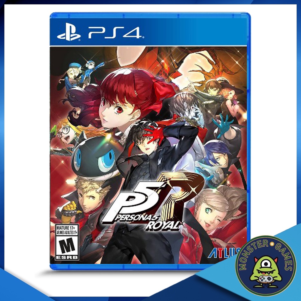 Persona 5 Royal Ps4 Game แผ่นแท้มือ1 (Persona 5 The Royal Ps4)(P5 Royal Ps4)(Persona 5 Ps4 ...