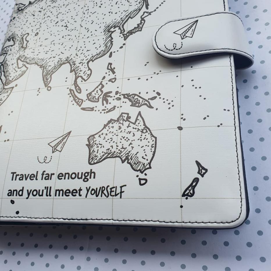 The Best. Binder Printing World Map A5 B5 20 26 อุปกรณ์เครื่องเขียนแหวน ...