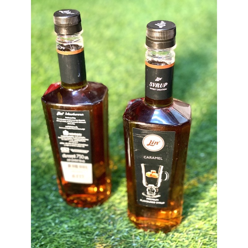 ลิน ไซรัป กลิ่นคาราเมล Lin Caramel Syrup 750ml. - steshawang - ThaiPick