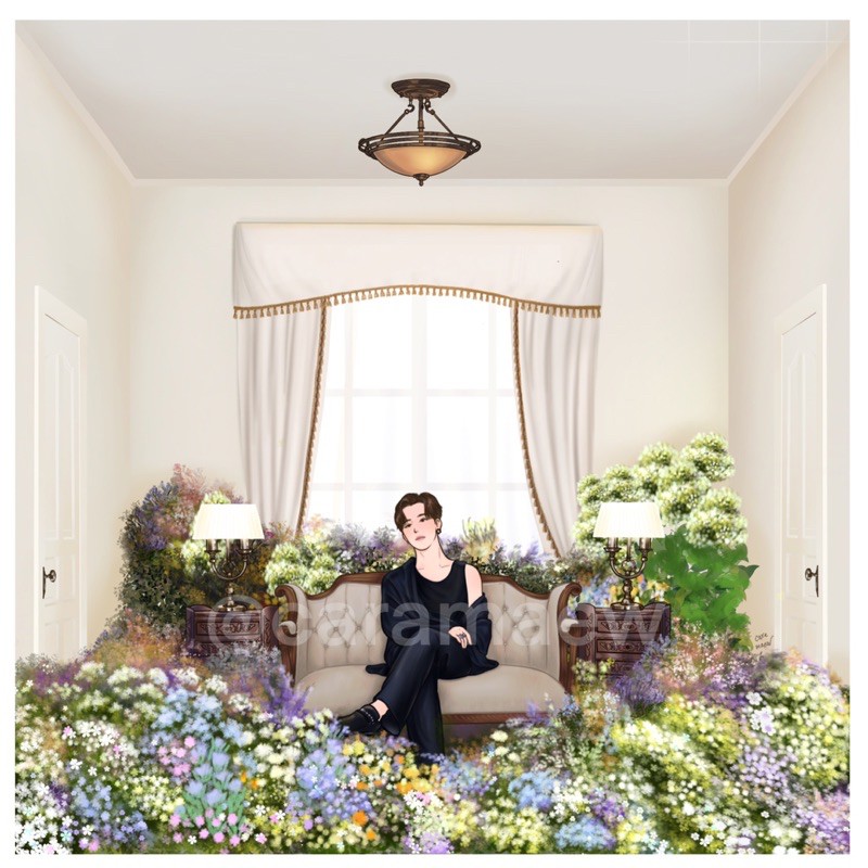 postcard BTS Members room โปสการ์ด BTS - caramaewshop - ThaiPick