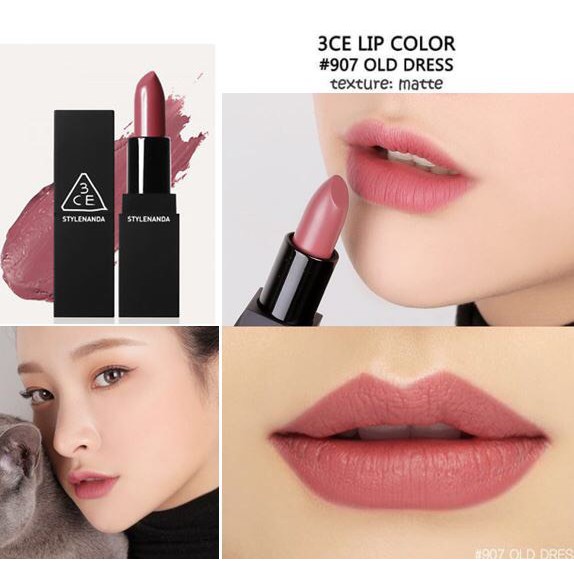 3CE Matte Lip Color ลิปสติกเนื้อแมท - beauty_early - ThaiPick