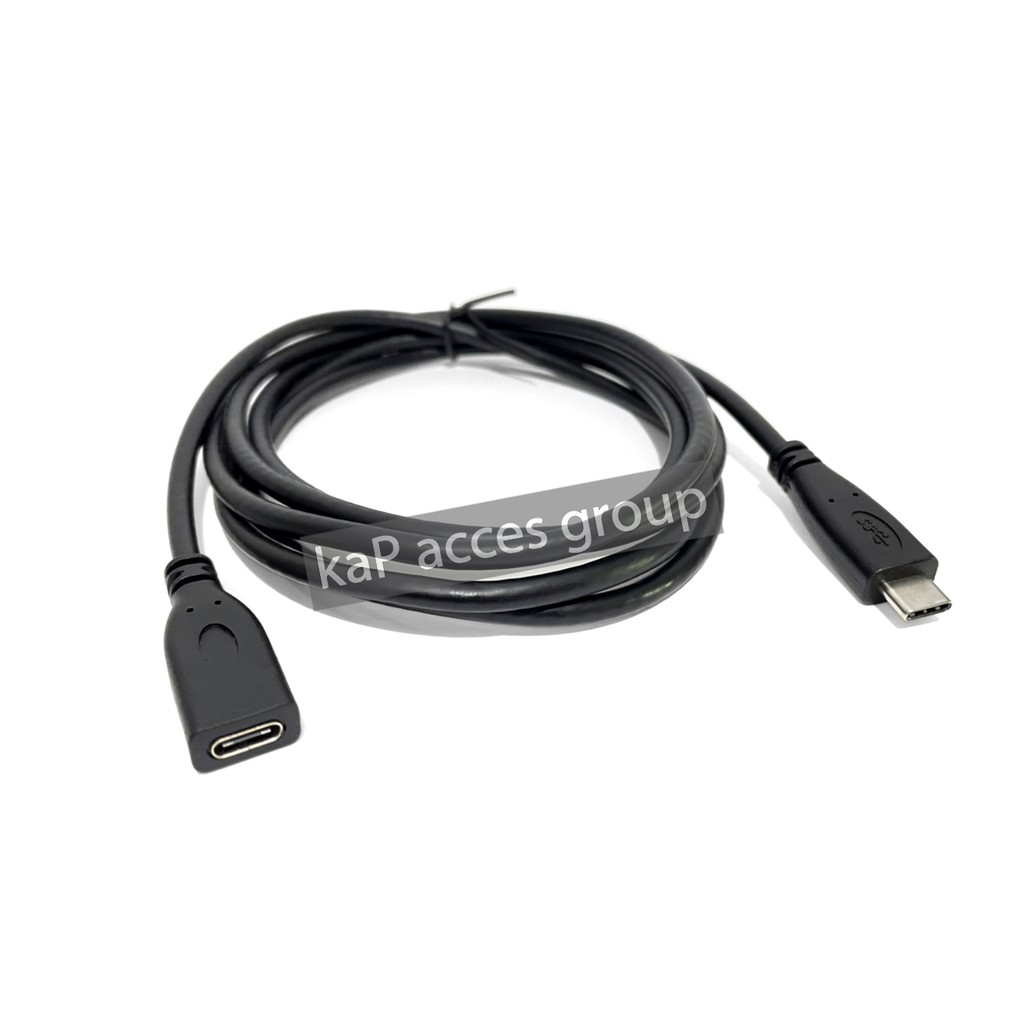 SuperSpeed USB Type C 3.1 10Gbps สายต่อยาว แบบ ผู้ / เมีย ความยาวสาย 2 ...