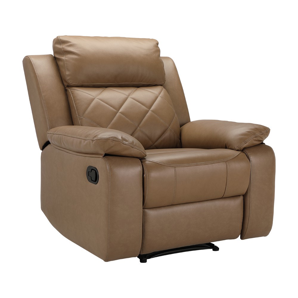 INDEX LIVING MALL โซฟาหนังปรับระดับ 1 ที่นั่ง รุ่นเฮนเดอสัน - สีน้ำตาล ...