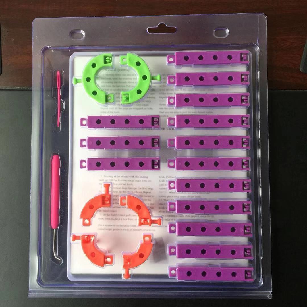 Red Embroidery Multifunctional Combination Knitting Device Scarf Hat ...