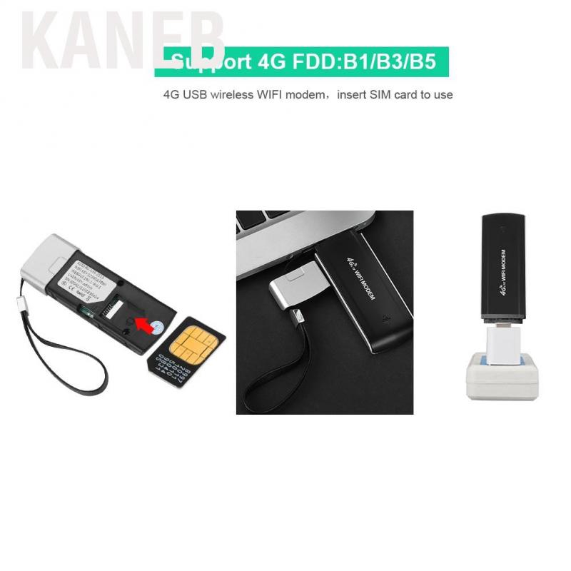 kaneb 4 g usb wifi อะแดปเตอร์การ์ดเครือข่ายไร้สาย (band:fdd:b 1/b 3 b 5 ...