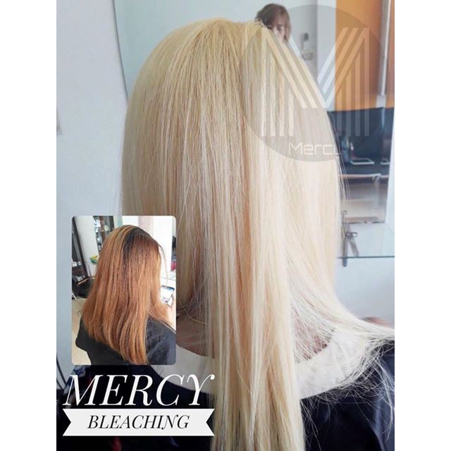 MERCY hair bleaching ชุดฟอกสีผม สูตรถนอมเส้นผม - kyssshop - ThaiPick