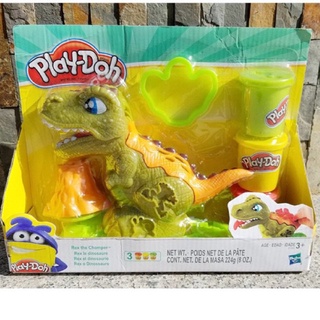 Play-Doh Rex the Chomper Clay Play Set Dinosaur Clay Playdoh Set with 3 ...