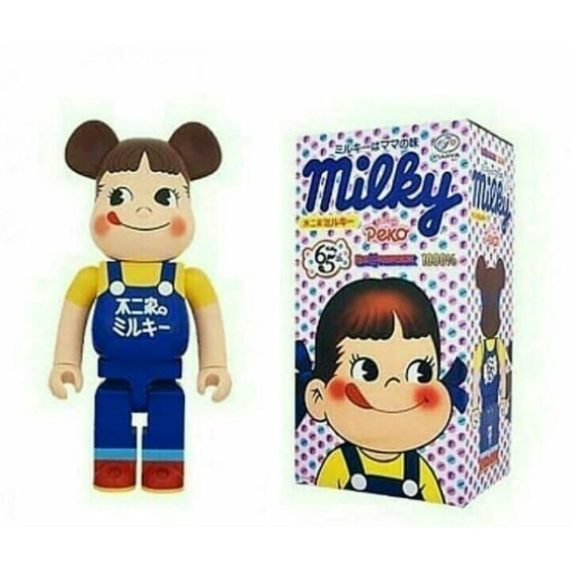 Bearbrick Peko-Chan Blue 400% (65th Anniversary) **ของแท้ มือ1** | Shopee Thailand