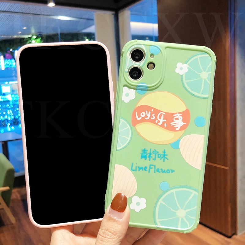 เคสโทรศัพท์ Tpu แบบนิ่มลายการ์ตูนมะเขือเทศหมีสีดําน่ารักสําหรับ Oppo
