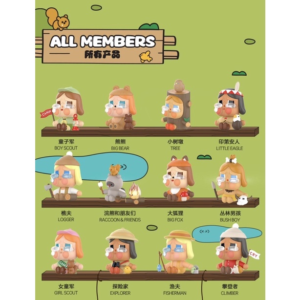 ยกกล่อง CRYBABY Crying In The Wood Secret Sleepy Baby - rkl_mart - ThaiPick