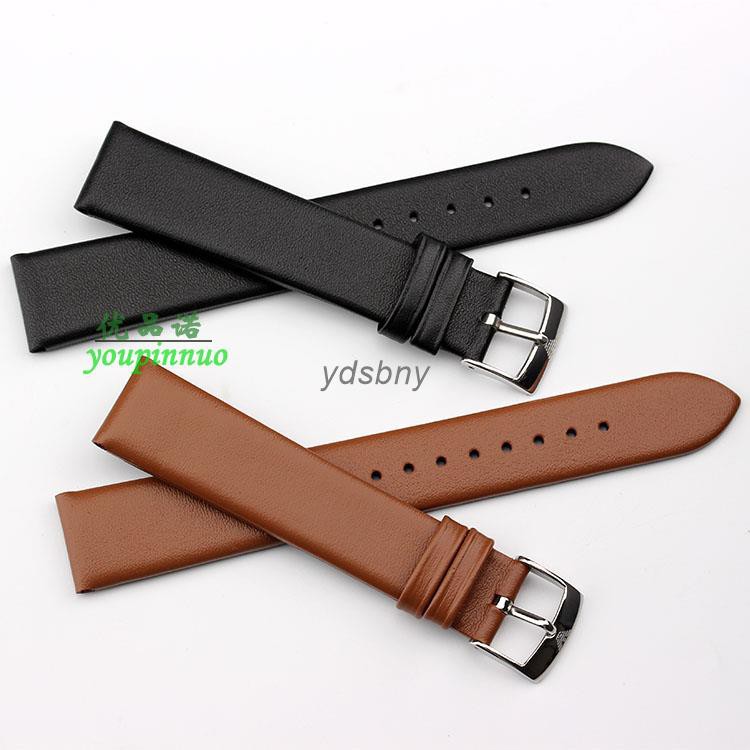 Armani สายนาฬิกาข้อมือหนังแท้สีดําสีน้ําตาลสําหรับผู้ชาย 18 มม. Ar1674 ...