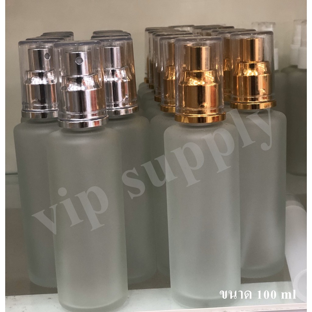 ขวดแก้ว (ขุ่น) สเปรย์ ขนาด 100 ml. | Shopee Thailand