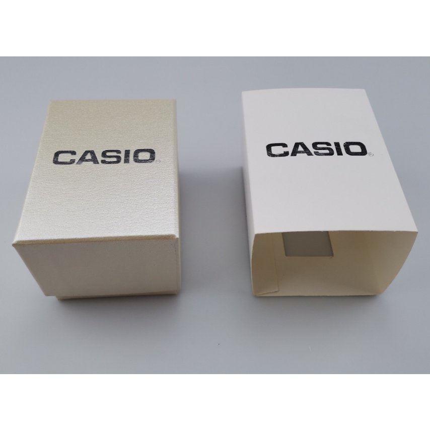 CASIO ORIGINAL ELEGANT WHITE BOX WATCH GIFT BOX / JAM KOTAK / KOTAK JAM ...