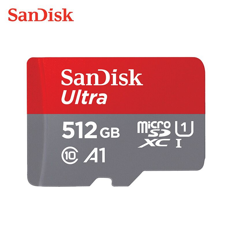 Fast Deliverysandisk memory cardSandisk A1Micro SD card 512GB 100Mbs TF ...